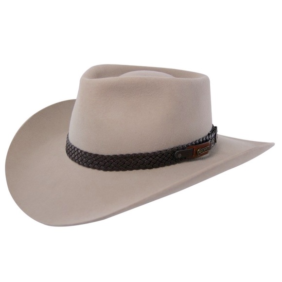 Akubra | Accessories | Akubra Snowy River Felt Hat In Sand Size 7 4 ...